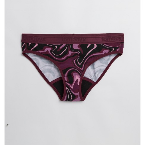 Tomboyx Women's First Line Period Leakproof Bikini Underwear, Cotton ...