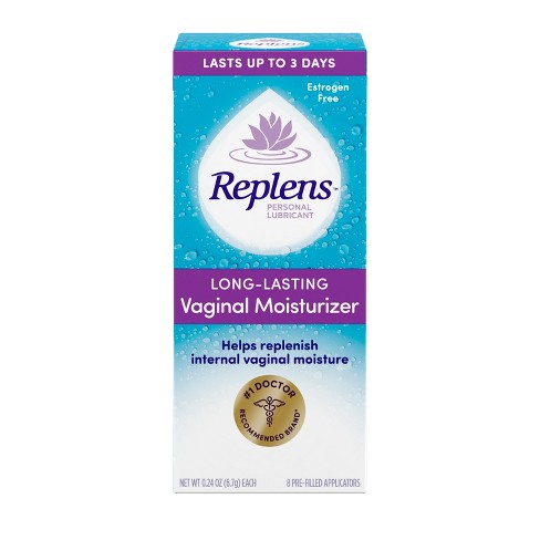 Replens Long Lasting Vaginal Moisturizer - 8 Applicators/1.92oz : Target