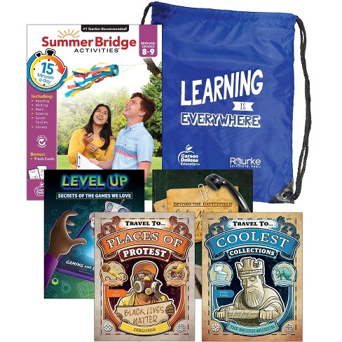 Summer Bridge Activities Paperback Book Set Summer Bridge Essentials Backpack 8-9 (745285) : Target