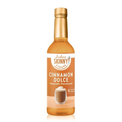 Jordan's Skinny Syrups Naturally Sweetened Cinnamon Dolce Syrup - 12 ...