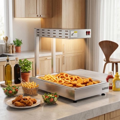 Commercial Infrared Food Warmer Lamp with Stainless Steel Base for ...