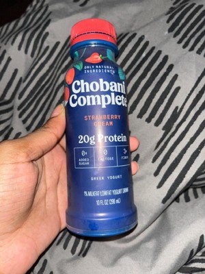 Chobani Complete Protein Strawberry Cream Yogurt Drink - 10 Fl Oz : Target
