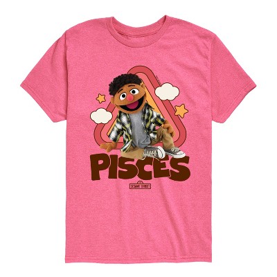 Boys' Sesame Street Pisces Tamir Short Sleeve Graphic T-shirt - Heather ...