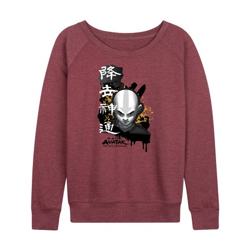 Women's Avatar: The Last Airbender Aang Ink Splatter Lightweight French ...