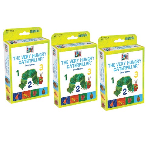 Briarpatch The World Of Eric Carle The Very Hungry Caterpillar Card Game, Pack Of 3 : Target