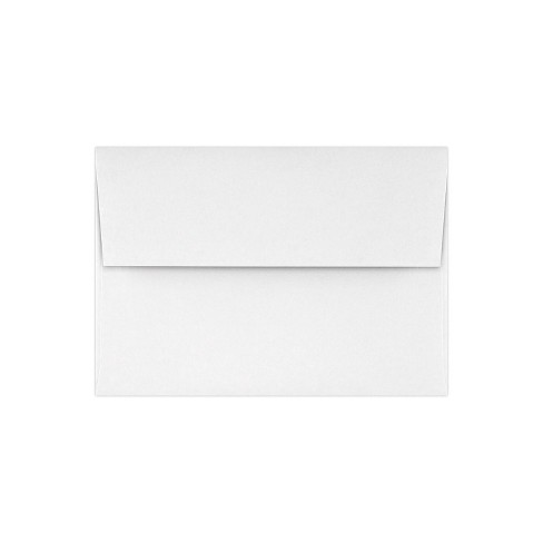 Lux A1 Invitation Envelopes (3 5/8 X 5 1/8) 50/pack White - 100% ...