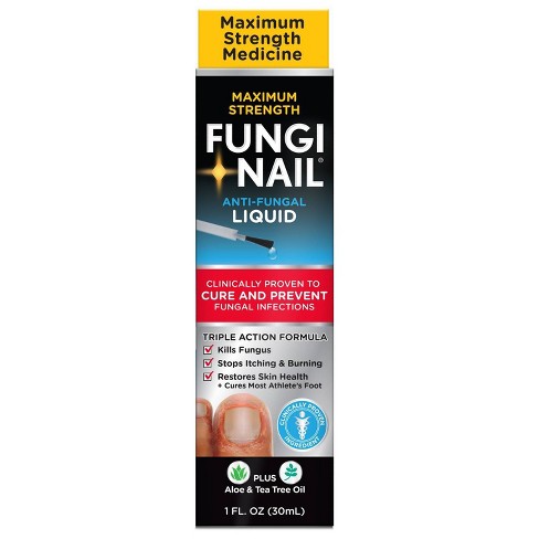 Fungi Nail Anti-fungal Solution And Brush - 1 Fl Oz : Target