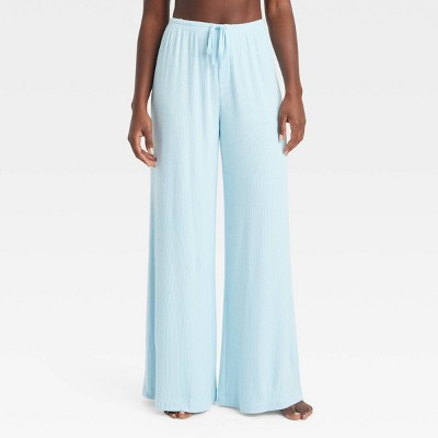 Women's Cozy Ribbed Wide Leg Pants - Auden™ : Target