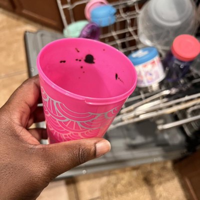 Ello 12oz 4pk Plastic Chameleon Color Changing Cups With Twist On Lids ...