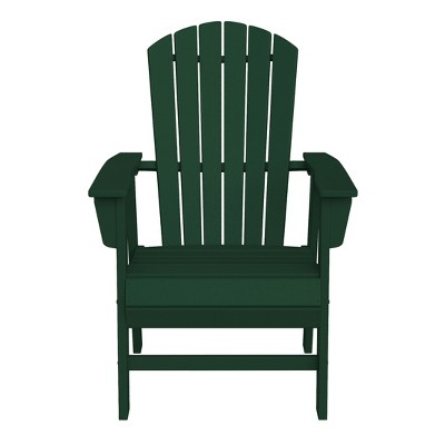Westintrends Outdoor Patio Adirondack Dining Chair Weather Resistant ...
