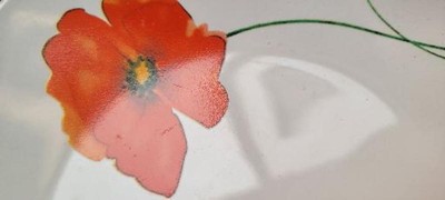 16pc Porcelain Poppy Dinnerware Set - Tabletops Gallery : Target