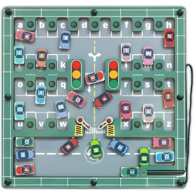 Magnetic Color and Numbers Maze Puzzle, Wooden Color Maze Board ...