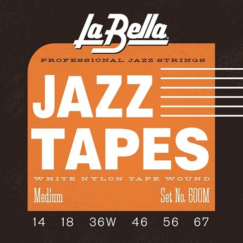 La Bella 600 White Jazz Tapes Medium (14 - 67) : Target