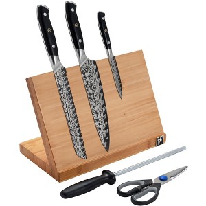 Henckels Compass Damascus 6-pc Magnetic Easel Knife Set : Target