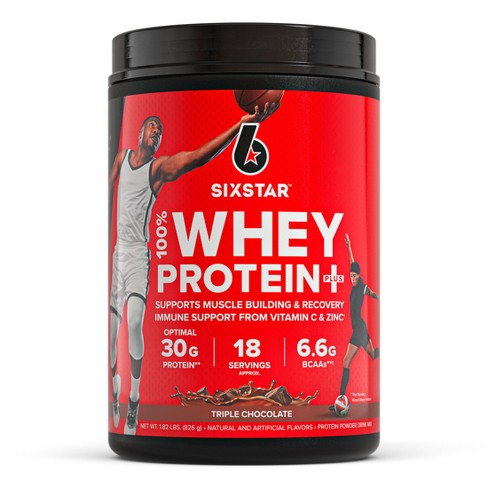 Six Star 100% Whey Protein Plus - Triple Chocolate : Target