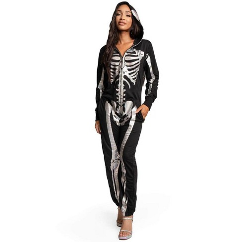 Tipsy Elves Halloween Skeleton Costume For Men - Comfy Easy Adult ...
