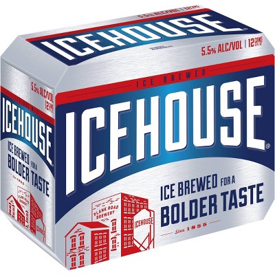 Icehouse Ice Lager Beer - 12pk/12 Fl Oz Cans : Target