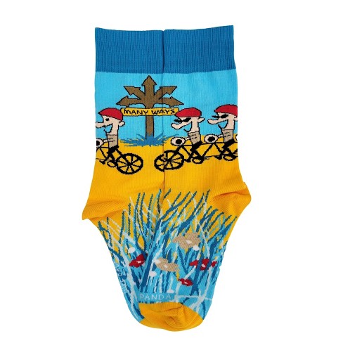 Many Ways Bicycle Socks (tween Sizes, Small) From The Sock Panda : Target