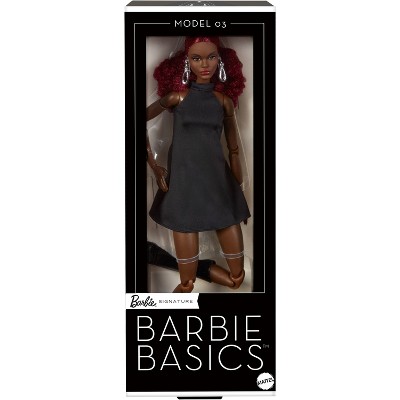 Barbie Signature Aaliyah 11.5" Collectible Doll In Black Faux Leather ...