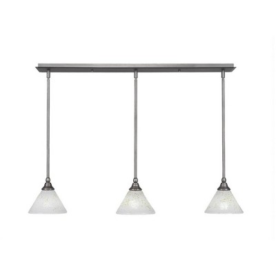 Toltec Lighting Any 3 - Light Chandelier , Brushed Nickel : Target