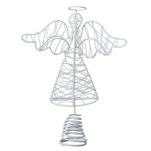 The Lakeside Collection Spiritual White Angel Tree Topper : Target