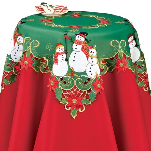 Collections Etc Jolly Snow Family Table Topper : Target