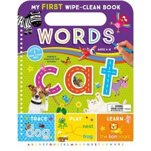 My First Wipe-Clean Book: Words - by Kidsbooks Publishing (Spiral Bound ...