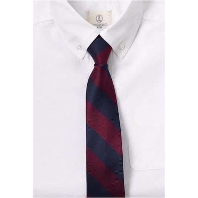 Lands' End School Uniform Kids Stripe Pre Tied Tie - Small - Classic ...