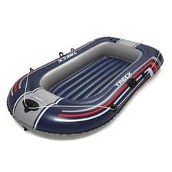 Intex Seahawk 2 Inflatable 2 Person Floating Boat Raft Set With Oars ...