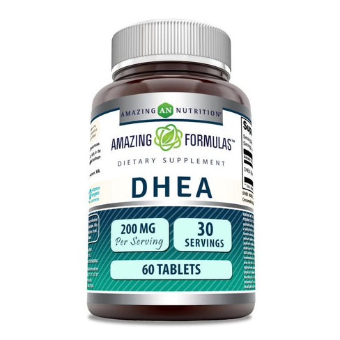 Amazing Formulas Dhea 200 Mg 60 Tablets : Target