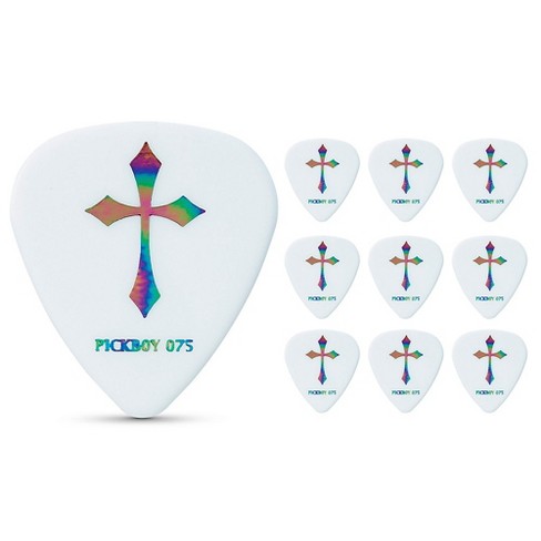 Pick Boy Heavy Metal Cross Celltex Guitar Picks : Target