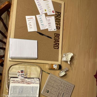 U Brands 23"x17" Cork Bulletin Board With Wood Frame : Target