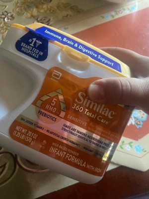 Similac 360 Total Care Sensitive Non-gmo Powder Infant Formula - 20.1oz ...
