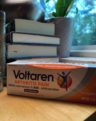 Voltaren Diclofenac Sodium Topical Arthritis Pain Relief Gel Tube - 5.3 ...