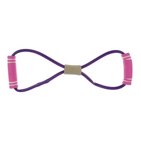 Unique Bargains 8-shaped Resistance Band Expander Elastic Muscle ...