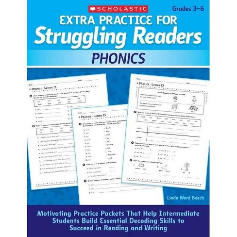 Phonics, Grades 3-6 - (extra Practice For Struggling Readers) By Linda ...
