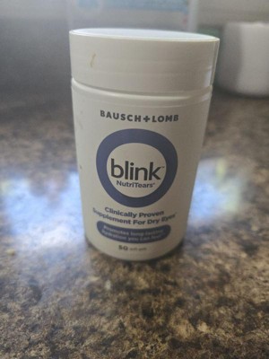Blink Nutritears Supplement For Dry Eyes Softgels - 50ct : Target