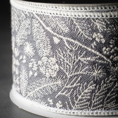 Patterned Ribbon Gray 5"h : Target