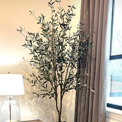 93" Artificial Olive Tree - Threshold™ Designed With Studio Mcgee : Target