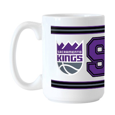 Nba Sacramento Kings Stripe Sublimated Mug - 15oz : Target