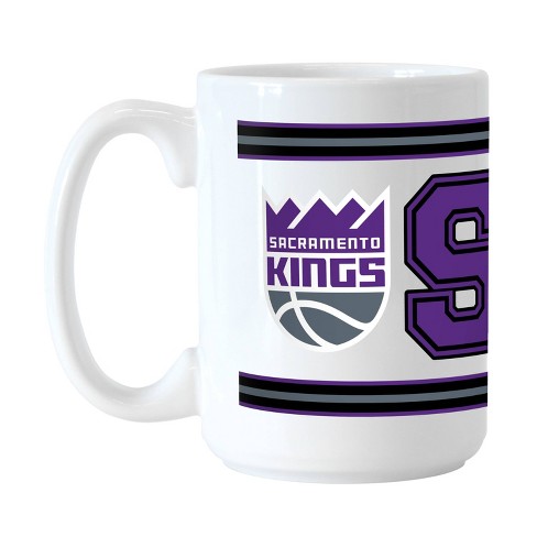 Nba Sacramento Kings Stripe Sublimated Mug - 15oz : Target