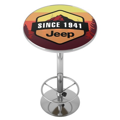 Jeep Sunset Mountain Bar Table With Footrest : Target