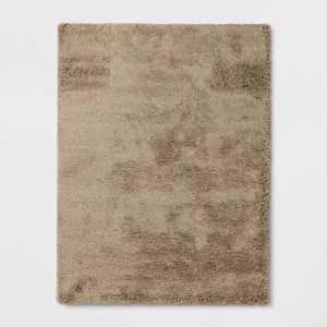 Eyelash Shag Dorm Area Rug Oatmeal - Threshold™ : Target