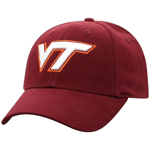 Ncaa Virginia Tech Hokies Structured Brushed Cotton Vapor Ballcap : Target