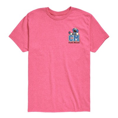 Boys' Sesame Street Cookie Monster Collegiate Short Sleeve Graphic T ...