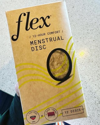 Flex Menstrual Discs - 12ct : Target