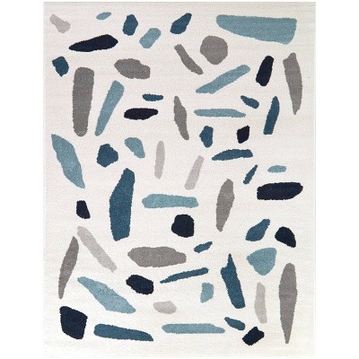 Balta Rugs 7'10"x10' Jeanes Abstract Teen Rug Cream : Target