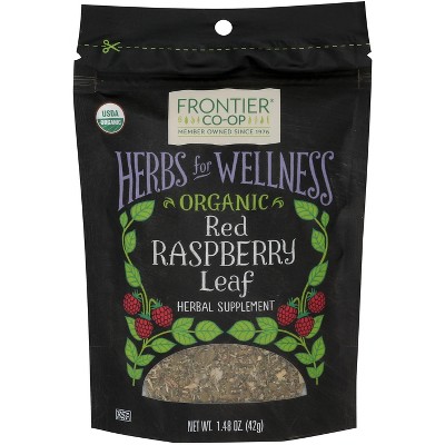 Frontier Natural Products Coop - Raspberry Leaf Organic - Case of 12 ...
