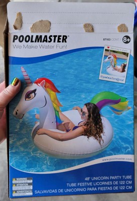 Poolmaster 48" Unicorn Inflatable Swimming Pool Party Float : Target