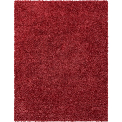 Unique Loom 10' 0 X 13' 0 Davos Shag Poppy Area Rug : Target